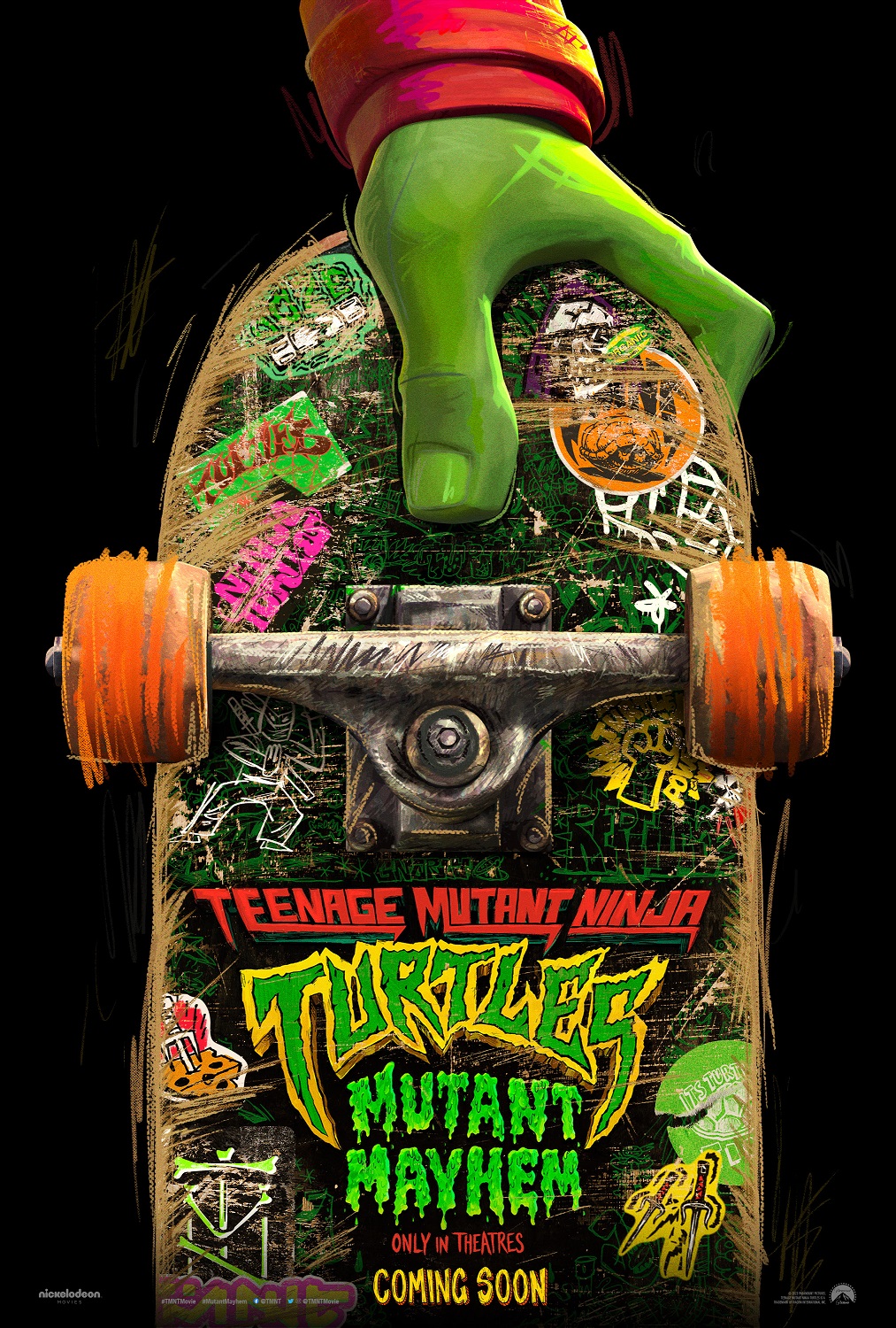 New “Teenage Mutant Ninja Turtles” Movie “Mutant Mayhem” Reveals Teaser ...