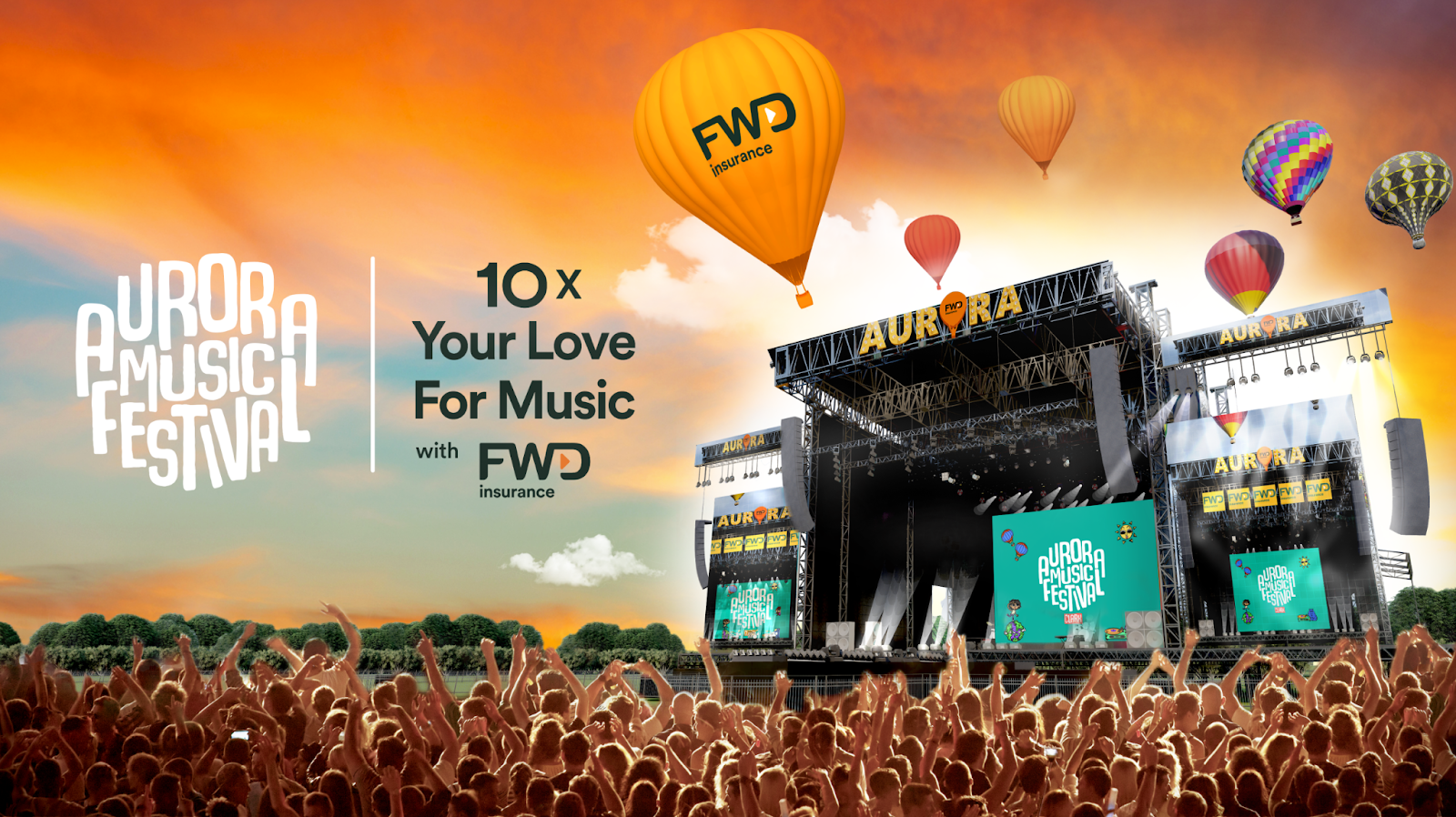 AURORA MUSIC FESTIVAL CLARK 2024 UNVEILS FWD LIFE INSURANCE AS OFFICIAL ...