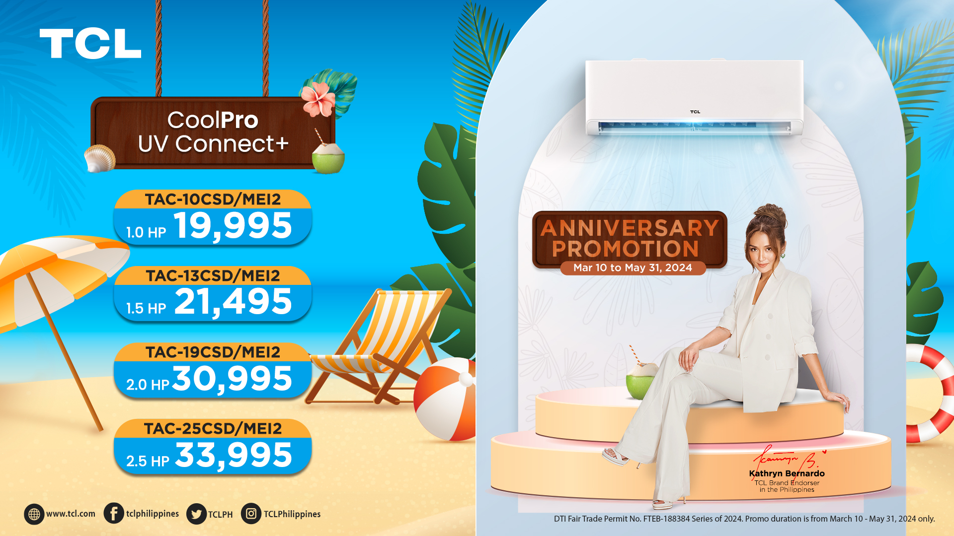 Get ready for the TCL Anniversary Aircon Promo Just in Time for Summer ...