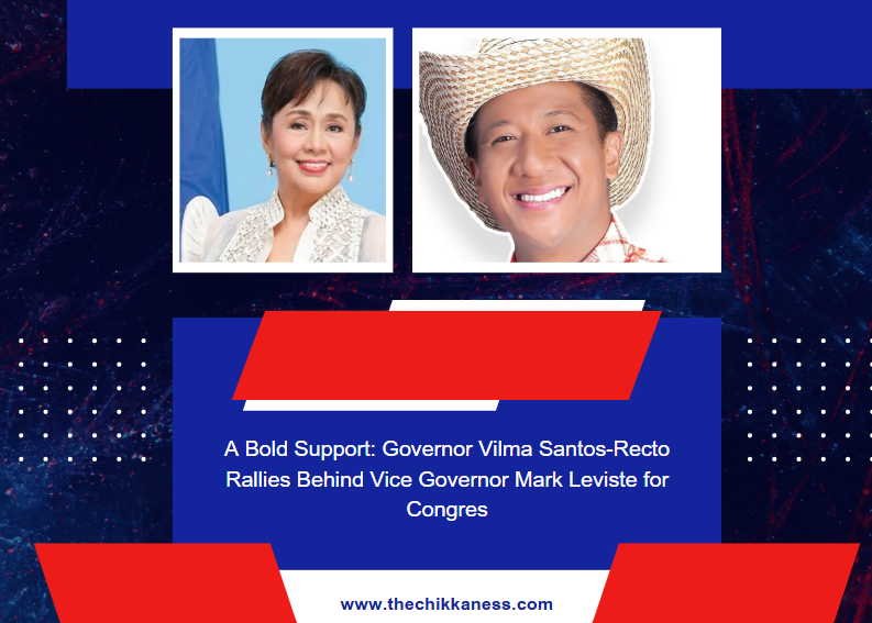 A Bold Support: Governor Vilma Santos-Recto Rallies Behind Vice ...