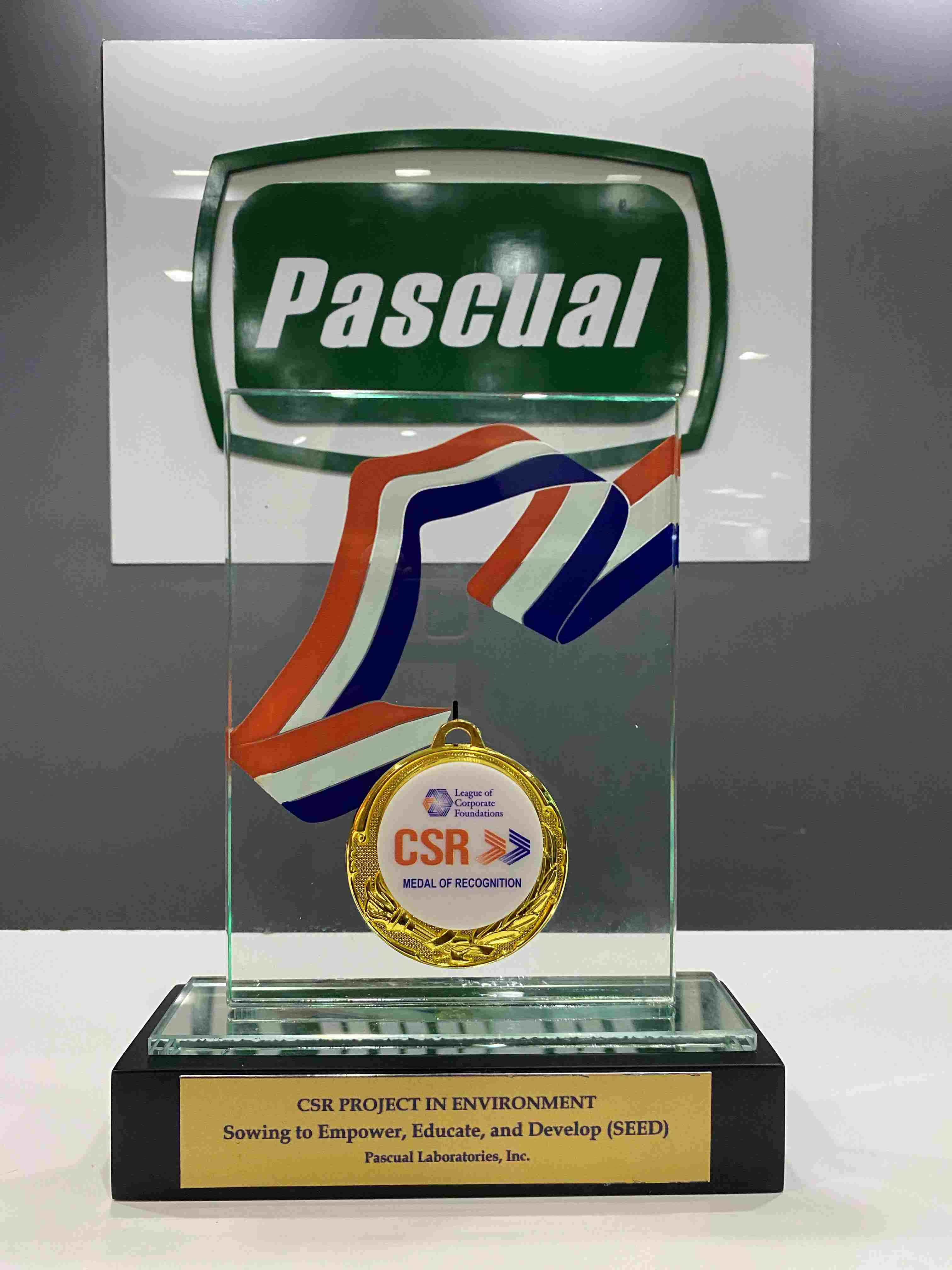 PascualLab Receives Its First Medal of Recognitionat the League of ...